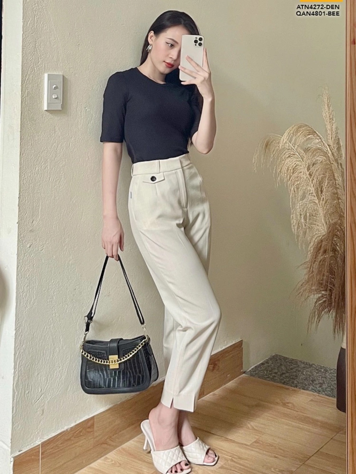 56+ Mẫu Quần Tây Nữ Lưng Cao Tôn Dáng Cực Xinh